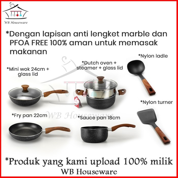Jual NEW SERIES PANCI SET SUPRA ANTI LENGKET BLACK SERIES RENATTA 9 PC ...