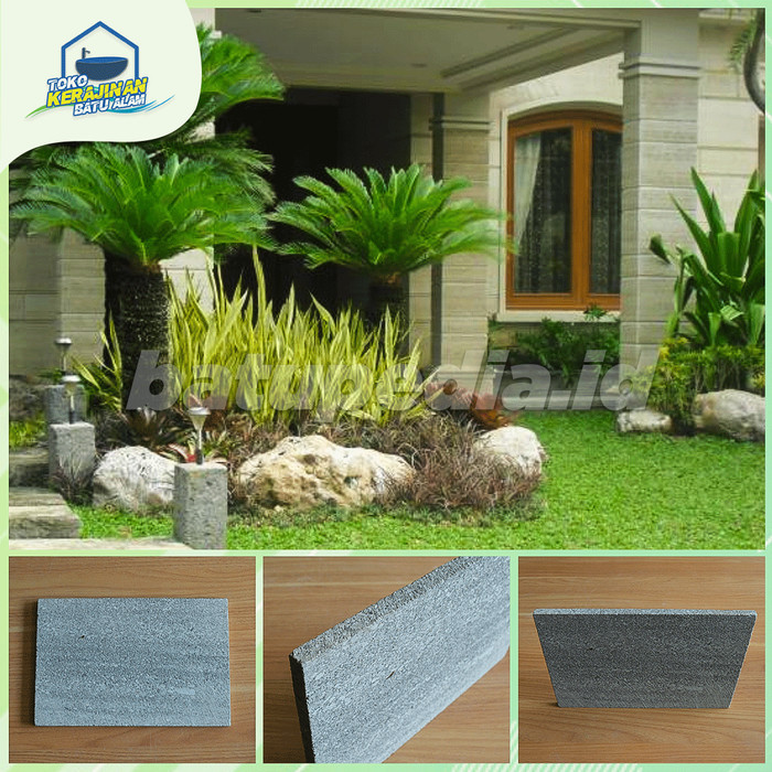 Jual Batu Alam Dinding Bali Grey, Natural Stone Untuk Rumah Mewah ...