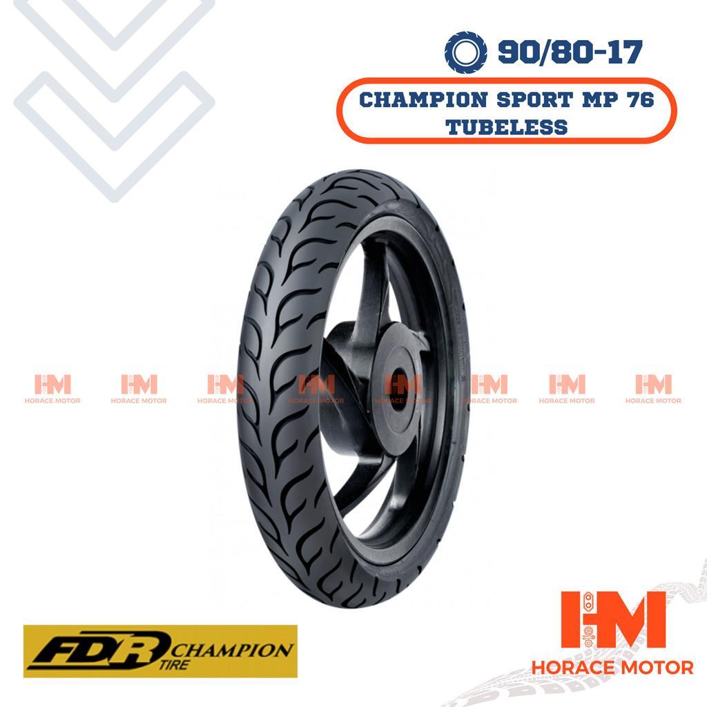 Jual [HRC]FDR Champion Sport MP 76 90/80-17 Ring 17 90/80 Ban Motor ...