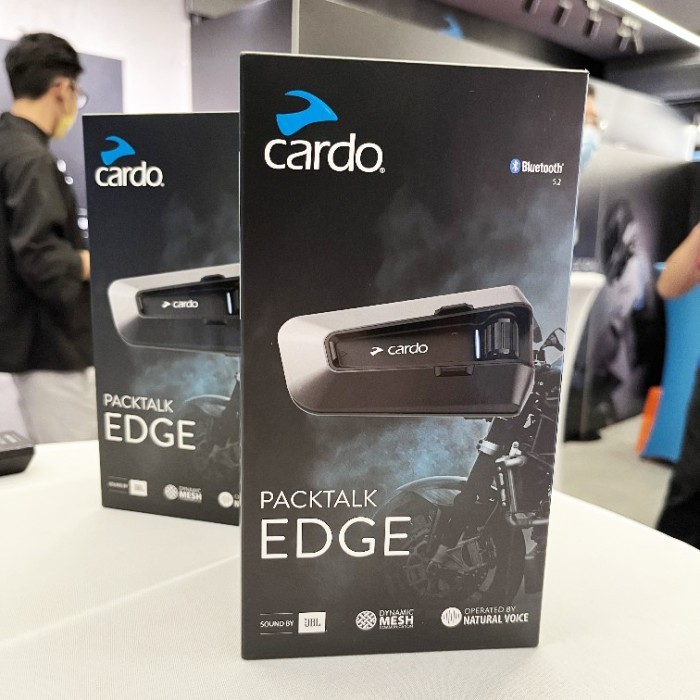 Jual Intercom Cardo Packtalk Pack Talk Edge Duo JBL | Shopee Indonesia