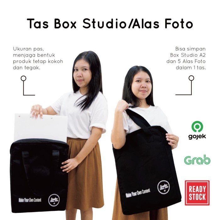 Jual Tas Studio Box Saf / Alasfoto Supaya Lebih Aman Dan Awet Ukuran A2 ...
