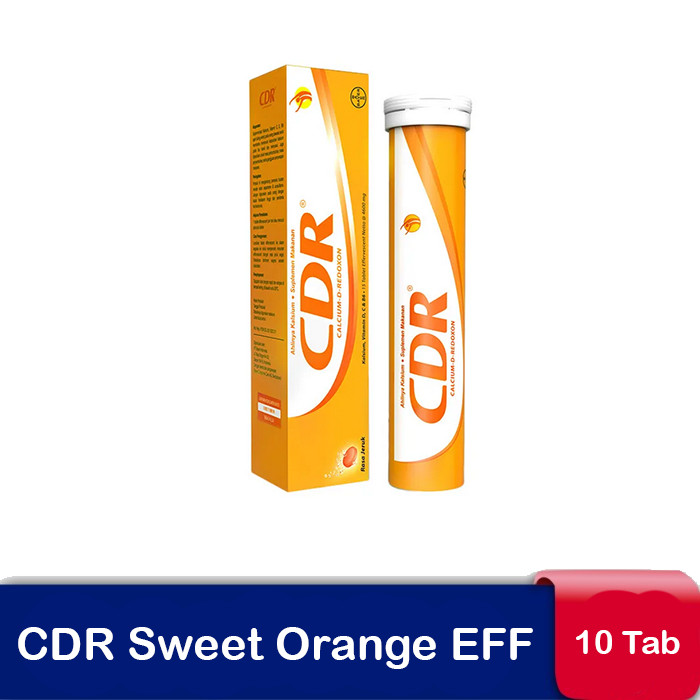 Jual CDR SWEET ORANGE EFFERVESCENT 10 TABLET | Shopee Indonesia