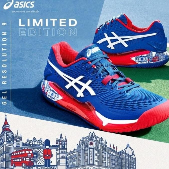 Jual Sepatu Tenis Asics Gel Resolution 9 London Limited Edition ...