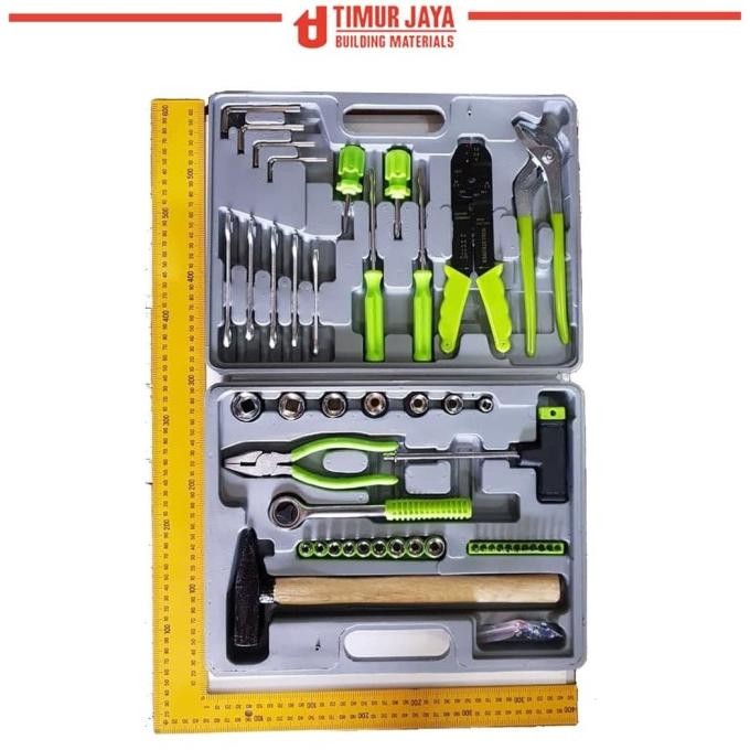 Jual KENMASTER TOOL KIT / TOOLKIT 100PCS ALAT TUKANG ORIGINAL DAN ...