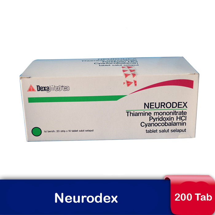Jual NEURODEX (KOMBINASI VITAMIN B1, B6, B12) | Shopee Indonesia