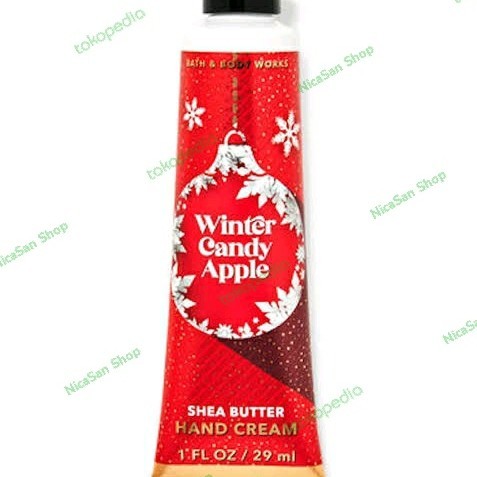 Jual Bath & Body Works WINTER CANDY APPLE Hand Cream 29ml - Hand Lotion ...