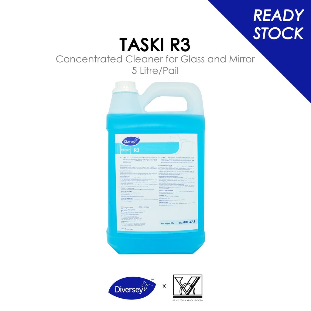 Jual Diversey TASKI R3 - Concentrated Cleaner For Glass and Mirror ...