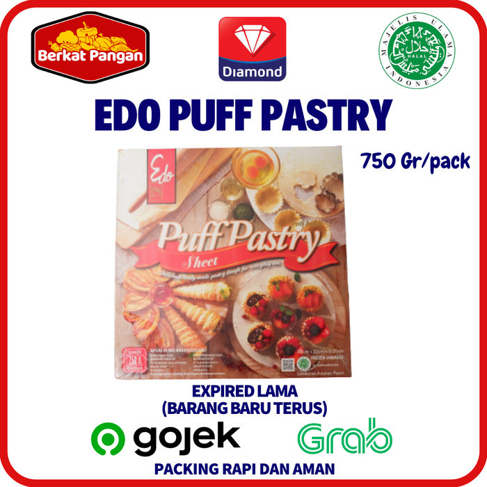 Jual EDO Puff Pastry Sheet 750gr | Shopee Indonesia