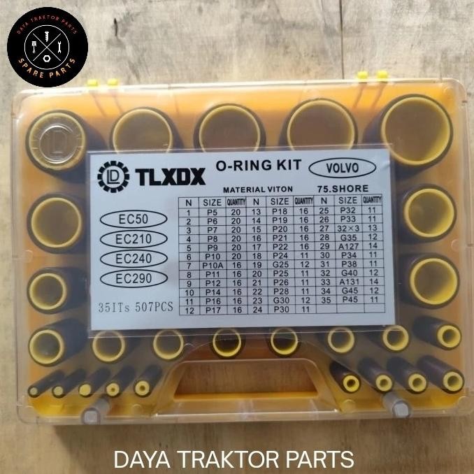 Jual ORING BOX VOLVO VIT O-RING KIT VOLVO VIT ORING SET VOLVO VITON ...