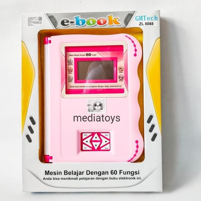 Jual mesin belajar ebook 60 fungsi.warna pink | Shopee Indonesia