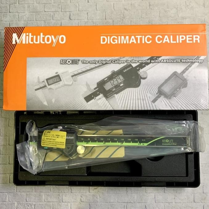 Jual caliper digital 150 mm mitutoyo japan baru. sigmat digimatic 6" inch | Shopee Indonesia