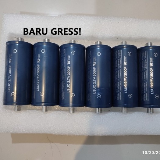 Jual New Super Capacitor 2.7V 3000F Ultra Kapasitor Original Real Capasitor Fsp | Shopee Indonesia