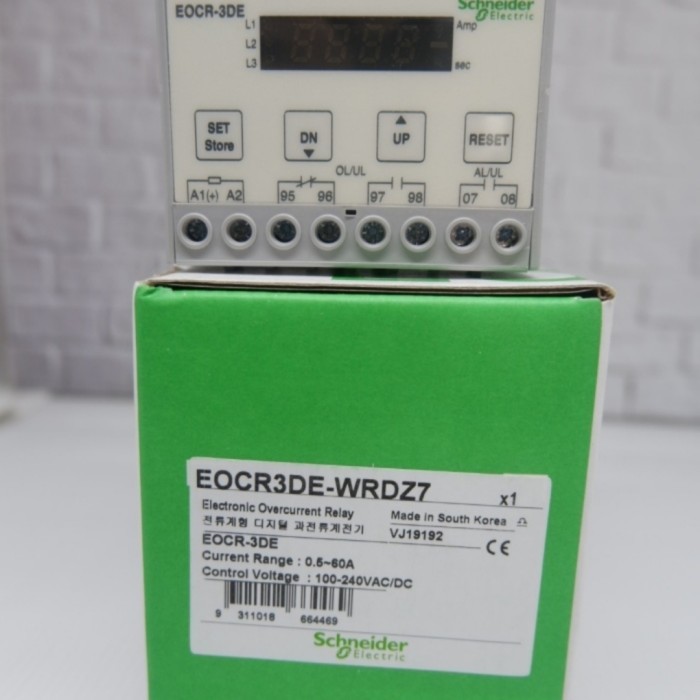 Jual ELECTRONIC OVERCURRENT RELAY EOCR3DE-WRDZ7 SCHNEIDER ORIGINAL BISA SPK! | Shopee Indonesia