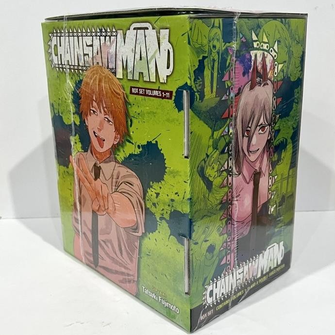 Jual Sale!! Chainsaw Man Box Set Vol 1-11 Tatsuki Fujimoto Viz Komik English Manga | Shopee ...