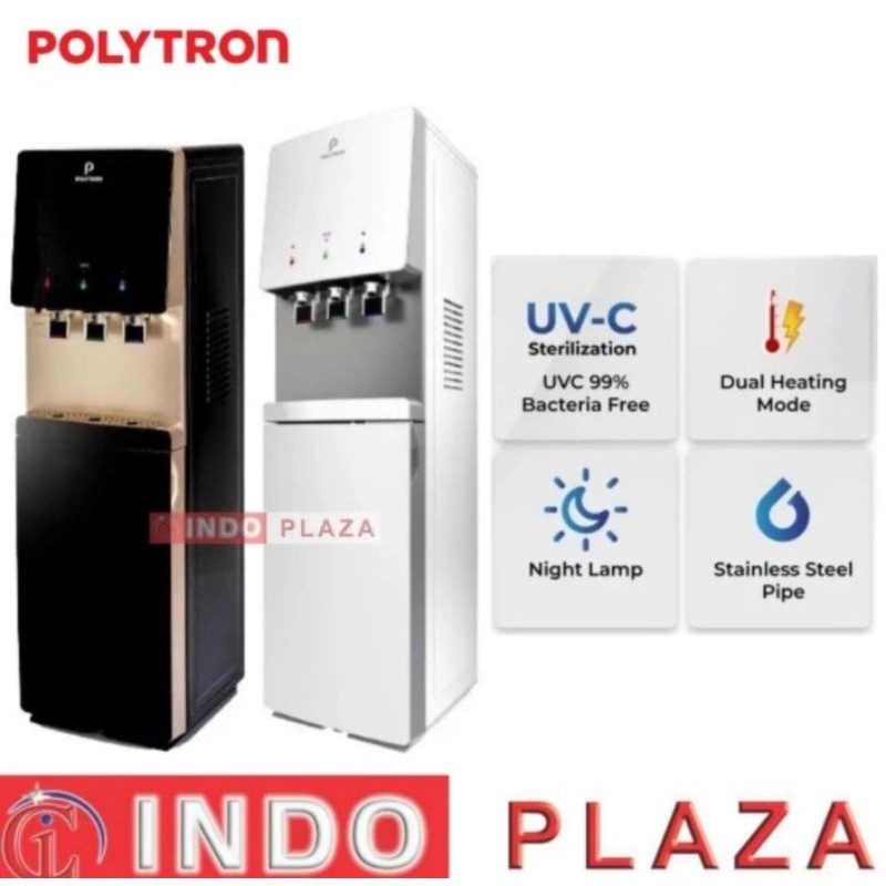 Jual DISPENSER GALON BAWAH POLYTRON HYDRA LOW WATT DENGAN UV PWC-778XUV ...