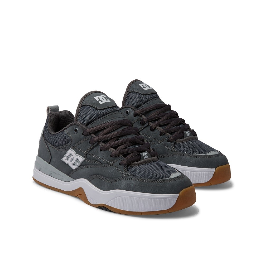 Jual DC Shoes Men DC Ascend Shoes Dark Grey/White ADYS100844 | Shopee ...