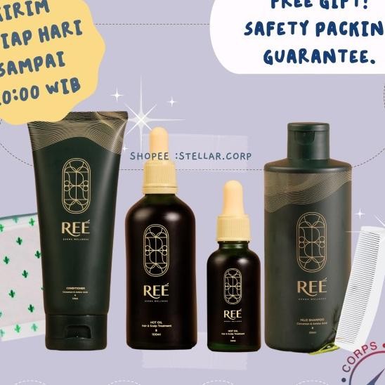 Jual [Fresh Sto] Hot Oil By Ree Derma Serum Rambut 60Ml | Shopee Indonesia