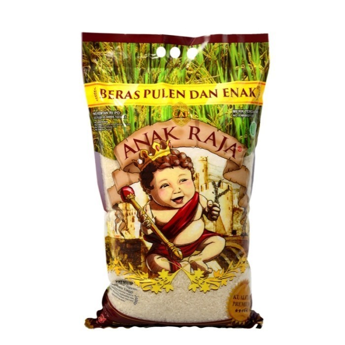 Jual Beras Pulen Enak Cap Anak Raja 5 Kg | Shopee Indonesia
