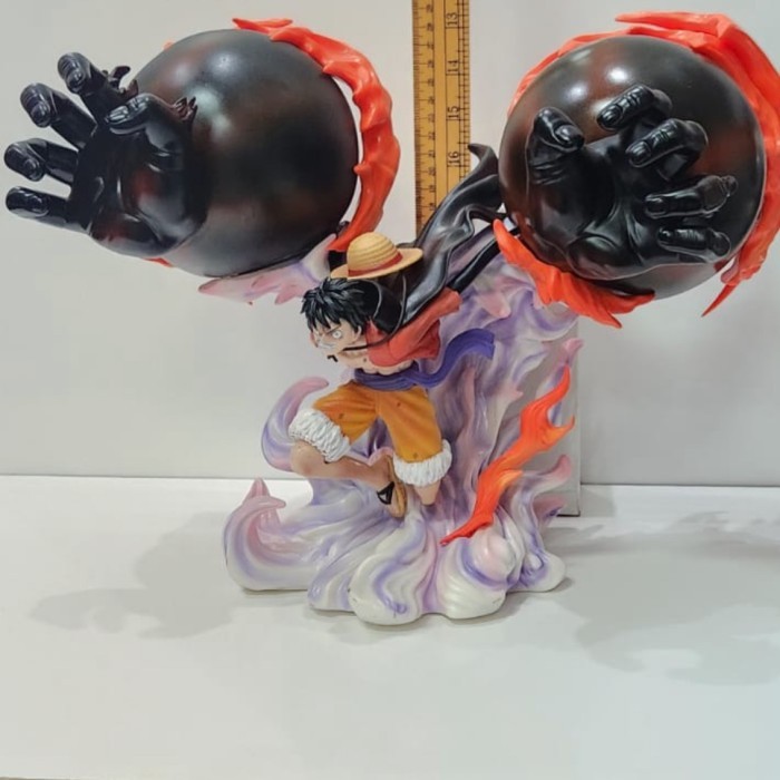 Jual STOK BARU!!! ONE PIECE LUFFY GEAR 4 FIGURE JUMBO BOX MONKEY D ...