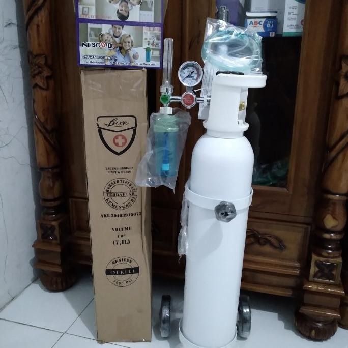 Jual tabung oksigen 1m3 set lengkap | Shopee Indonesia