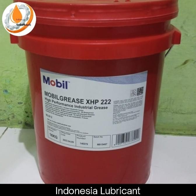 Jual MOBILGREASE XHP 222 GREASE LITHIUM COMPLEX PAIL 16KG TERBATAS ...