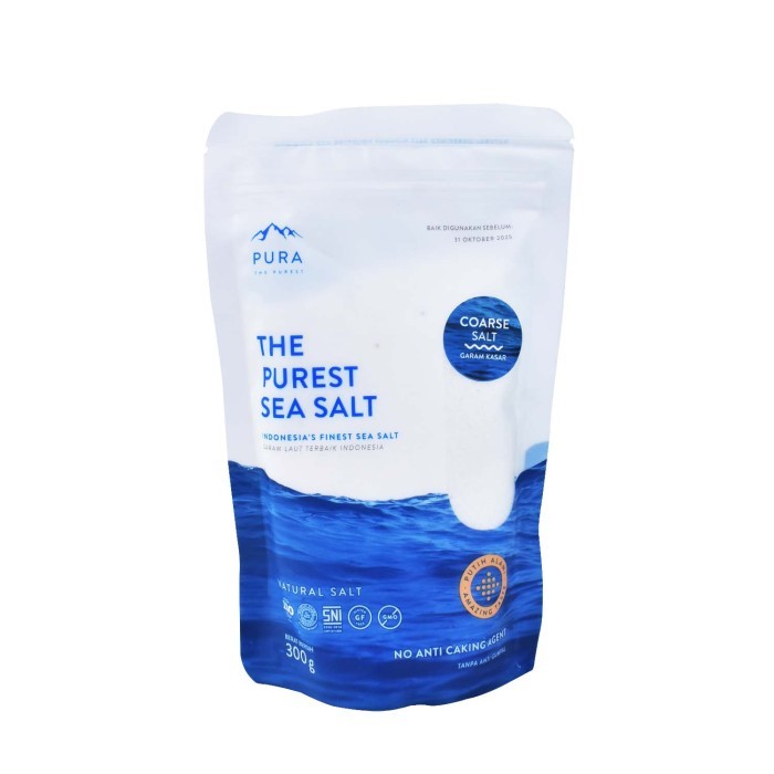Jual Pura The Purest Sea Salt 300Gr - Adelineez | Shopee Indonesia