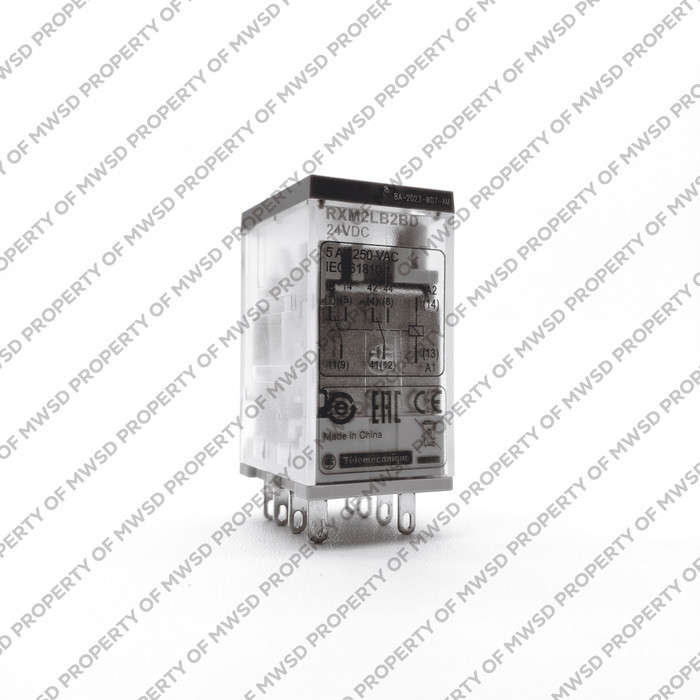 Jual SCHNEIDER RELAY PLUG IN 2CO 5A DENGAN LED 24VDC RXM2LB2BD | Shopee Indonesia