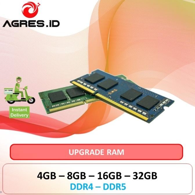 Jual NEW upgrade RAM 4GB/8GB/16GB untuk pembelian laptop pada toko ini ...