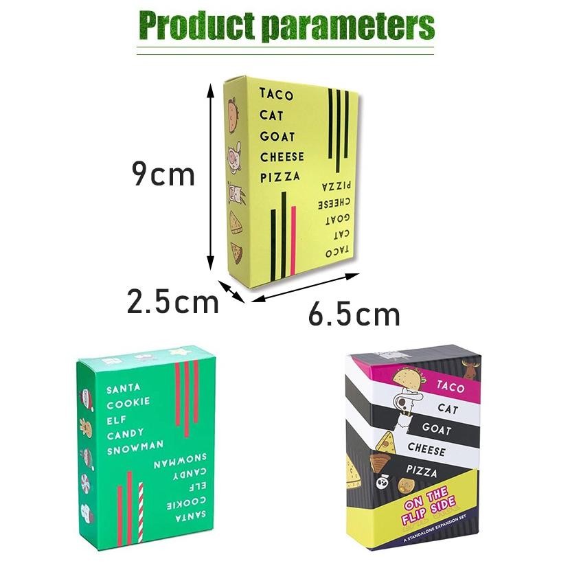 Jual Dadu, Board Game & Mainan Kartu Taco Cat Goat Cheese Pizza Board ...