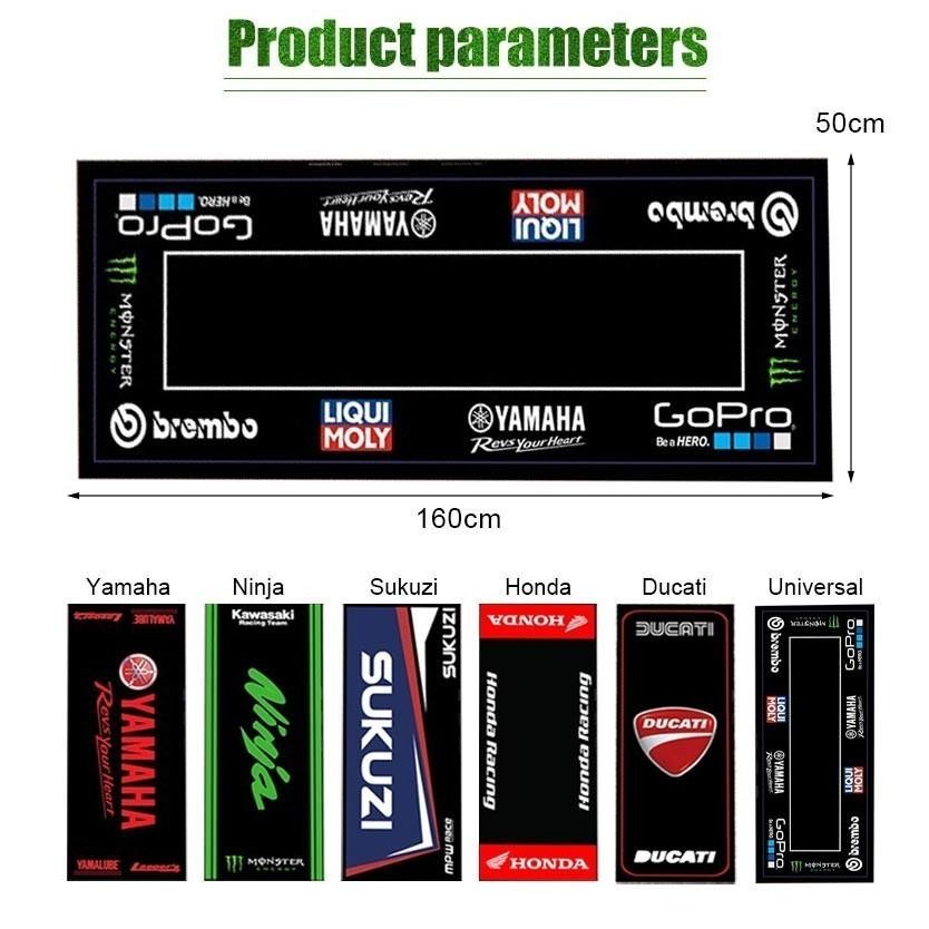 Jual Karpet Motor Banner Custom Karpet Alas Motor Dan Bengkel 50x160cm ...