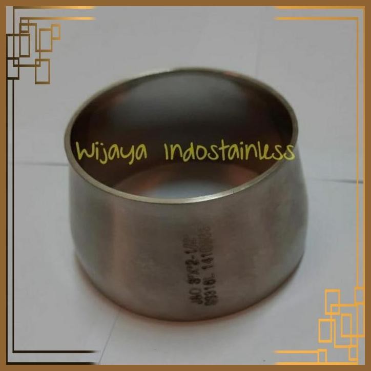 Jual [WDS] REDUCER SANITARY CONCENTRIC STAINLESS 316L 3 X 2 1/2" INCH FOODGRADE | Shopee Indonesia