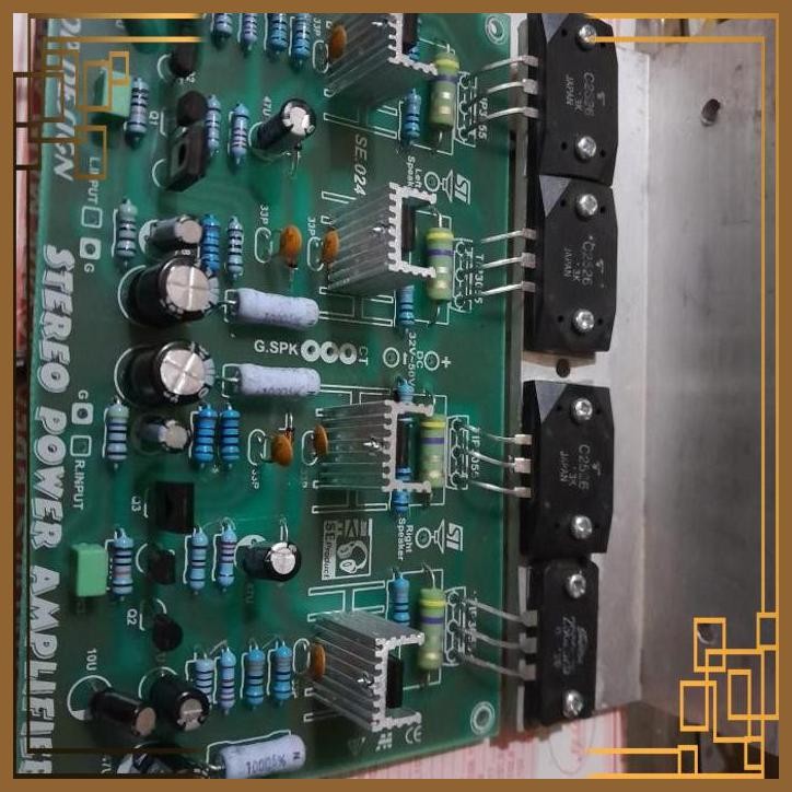 Jual [SPL] KIT POWER AMPLI STEREO FINAL NPN TRANSISTOR SANKEN OR ...