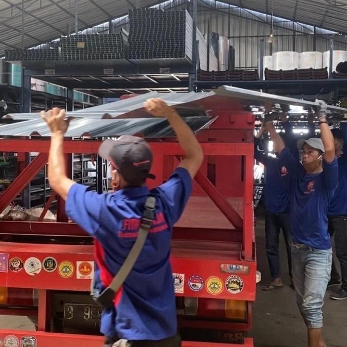 Jual Besi Hollow/Hollo/Holo Hitam Ukuran 75X75 Tebal 2.0 (Asli 1.7 Mm ...