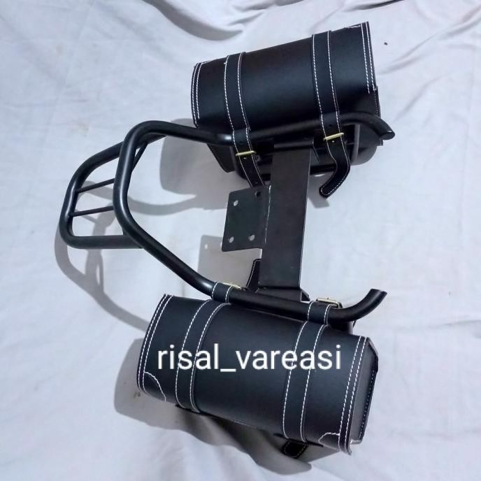 Jual Backrack Yamaha Xsr 155 + Tas Side Bag Kanan Kiri Original ...