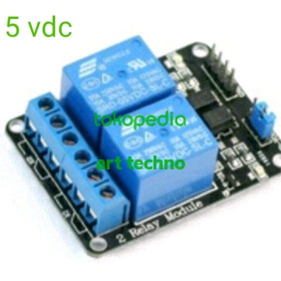 Jual Relay 2 Channel 5V 5 Volt Dc Wemos Esp8266 Nodemcu Esp-32 D1 Mini ...