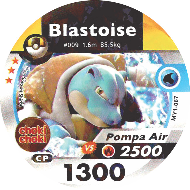 Jual Kartu Pokemon Medalion Choki Choki Blastoise | Shopee Indonesia