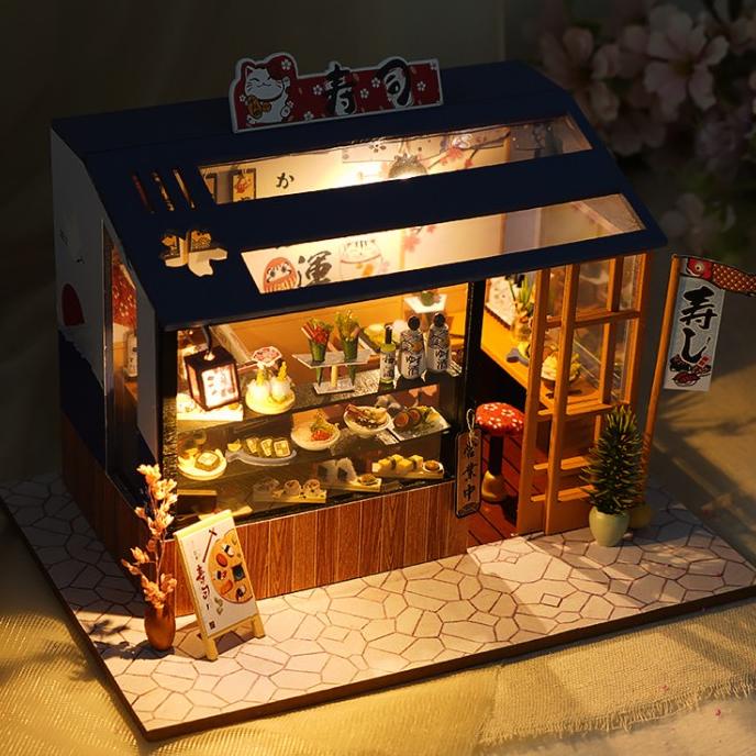Jual TWH DIY Miniatur Rumah DIY Miniature House Doll House Rumah Boneka ...
