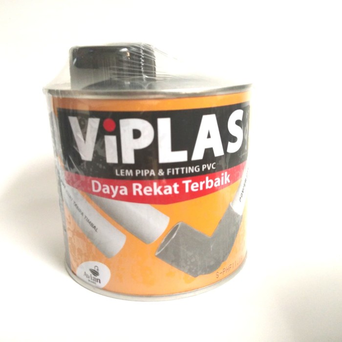 Jual Lem pipa PVC Viplas kemasan kaleng 360gr Daya rekat terbaik ...