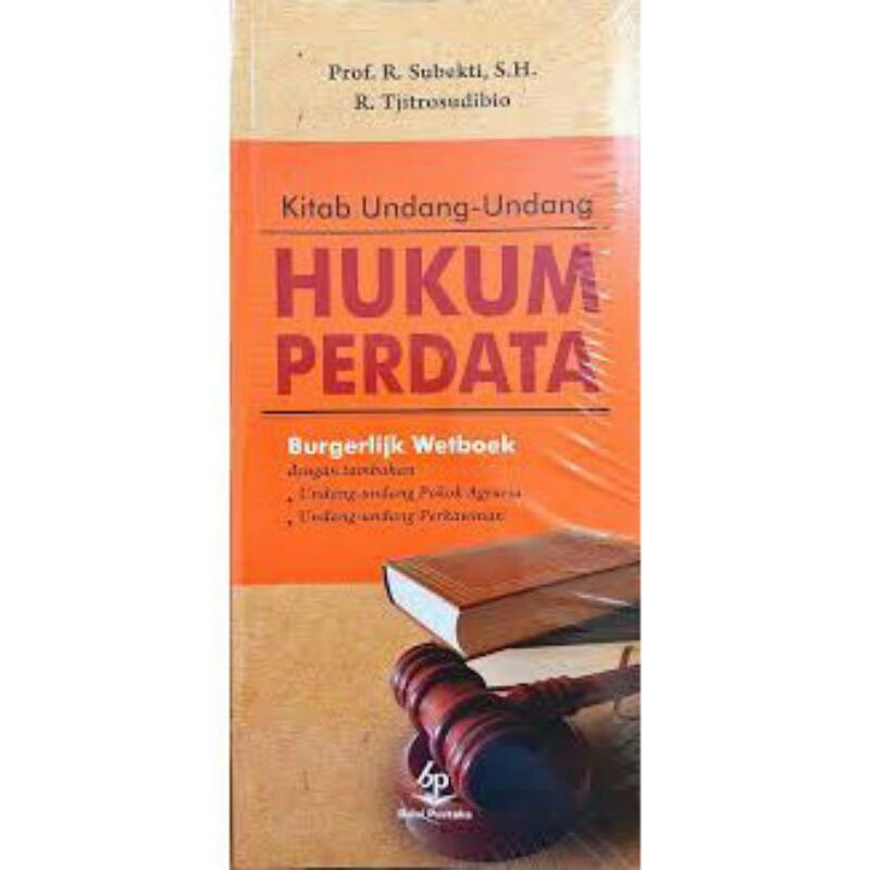 Jual Kitab Undang Undang Hukum Perdata - Prof. R. Subekti, S.H ...
