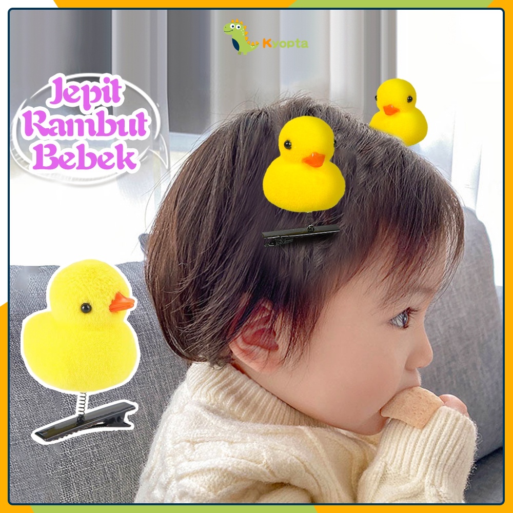 Jual Kyopta Jepit jepitan rambut bebek anak bayi 1pcs | Shopee Indonesia