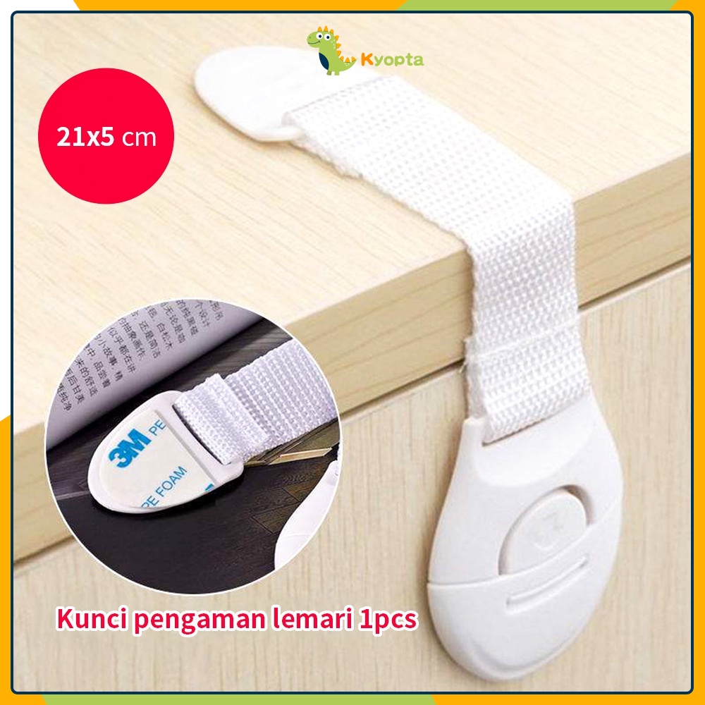 Jual Kyopta Pengaman Laci Lemari Safe Lock Bayi Baby Safety Lock ...