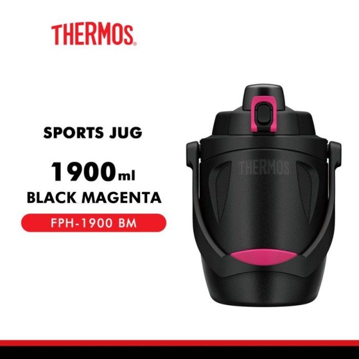 Jual Sports Jug Black Magenta - 1900Ml (Fph-1900 Bm) | Shopee Indonesia