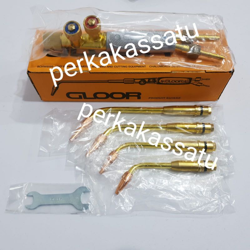 Jual BLENDER LAS KARBIT GLOOR ASLI SWITZERLAND WELDING TORCH | Shopee ...