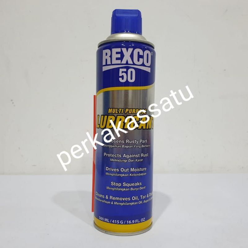 Jual REXCO 50 LUBRICANT PELUMAS SERBAGUNA 500 ML ANTI KARAT REXCO50 ...