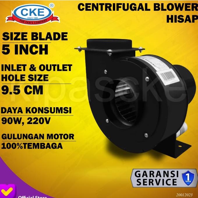 Jual Mini Centrifugal Cke M125R 1-No 220 Volt Blower Fan Keong Hisap ...