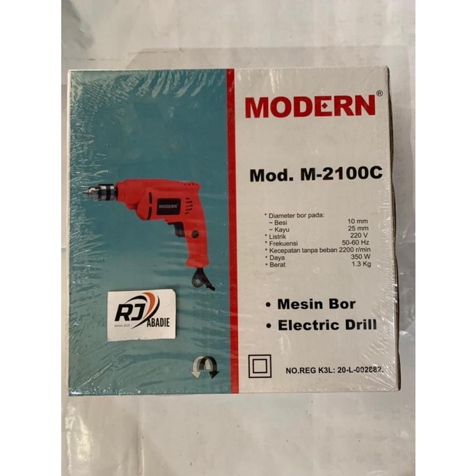 Jual Mesin Bor Kayu Besi Listrik Bolak Balik Modern M-2100C M 2100 C ...