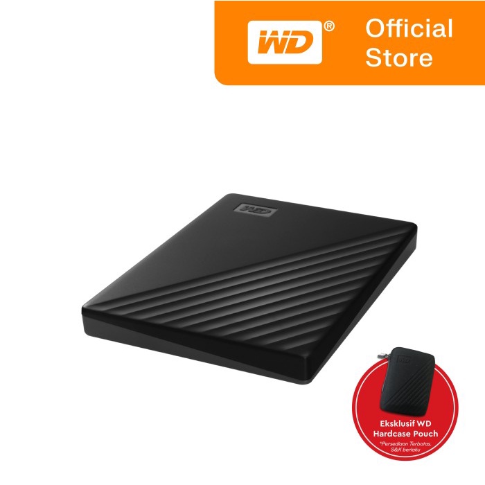 Jual NEW SERIES WD MY PASSPORT 1TB HITAM - HD HDD HARDISK EKSTERNAL EXTERNAL 2.5" ORIGINAL ...