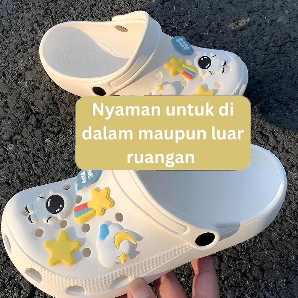 Jual Lagi Tren..!! Dejavu Sendal Slop Baim Karet Sandal Wanita Kekinian ...