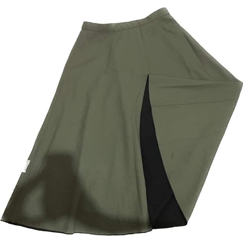 Jual Two-colours A-line Premium Skirt (Rok A-line 2 Warna) - Sage ...