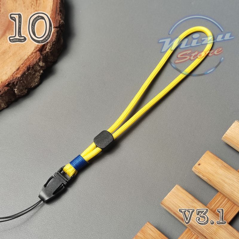 Jual V3.1-WRIST STRAP PARACORD LANYARD HAND/ FINGER TALI GANTUNGAN HP ...